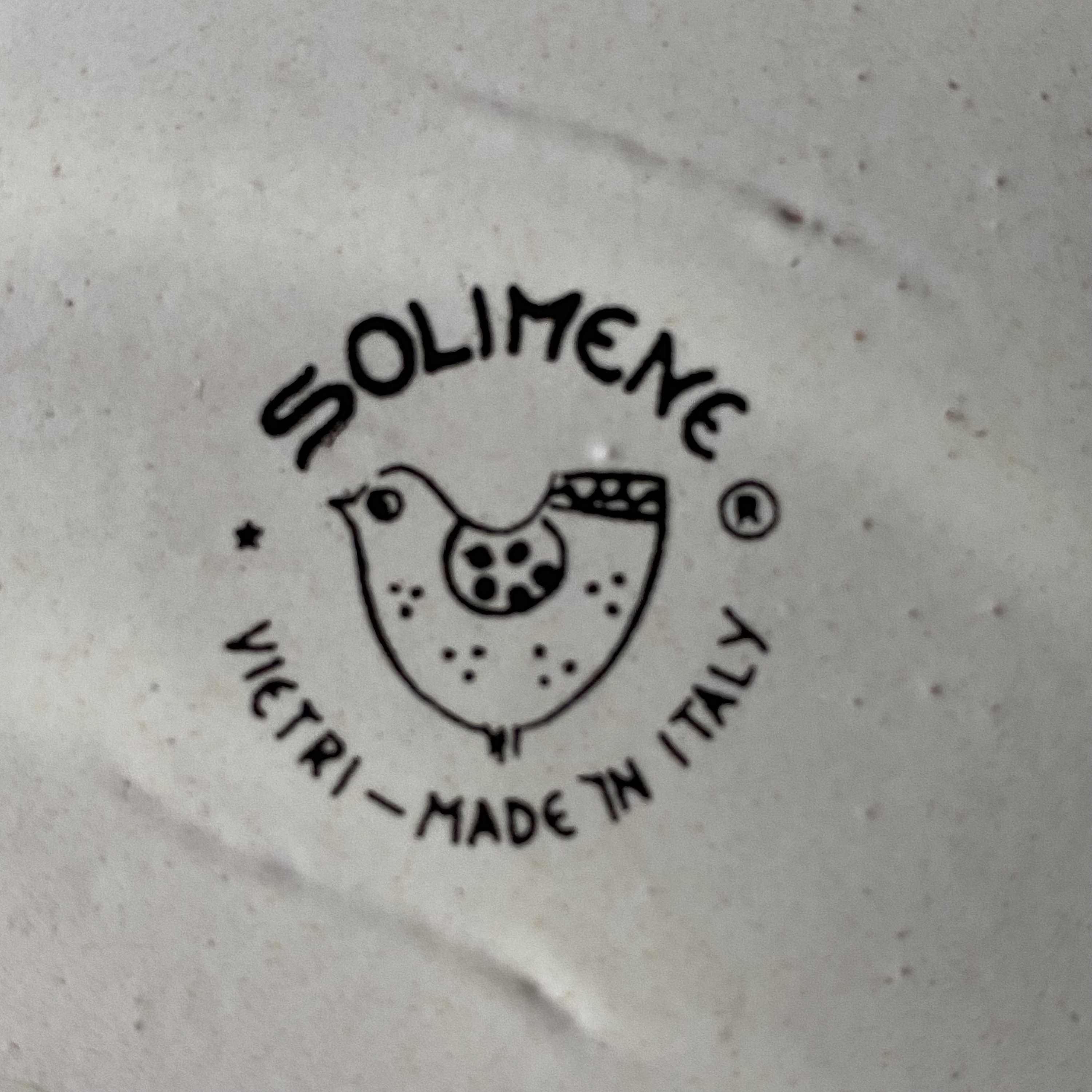 Vietri Solimene Pottery Apple Plate; Made in Italy - Etsy