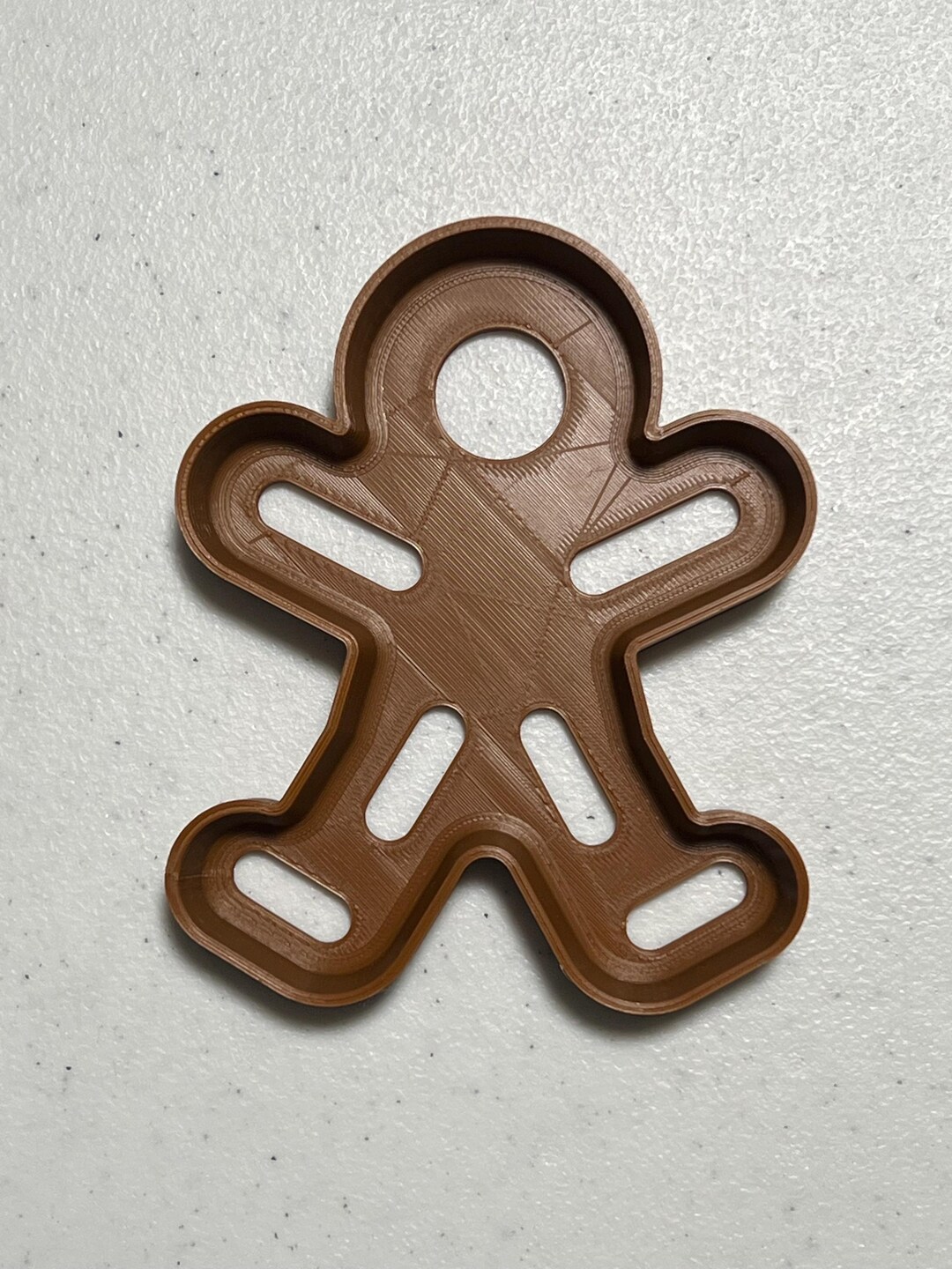 Gingerbread Man Play Dough Cookie Cutters Set of (1). 4-1/2” T X 3-1/2 ...