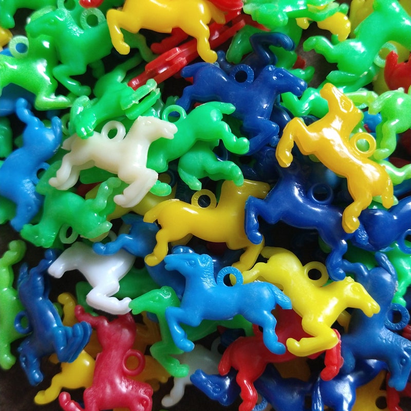 Horse Plastic Charm - Etsy