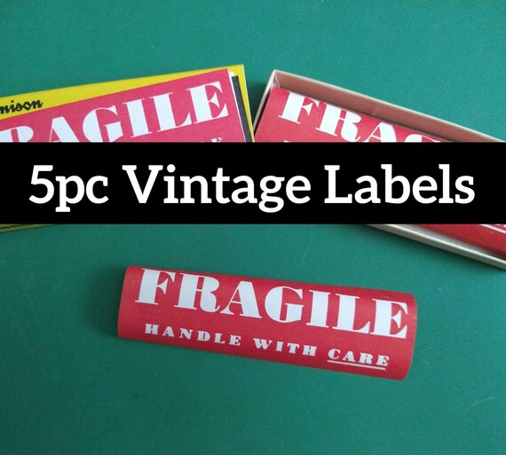 Vintage Fragile Label Fragile Label