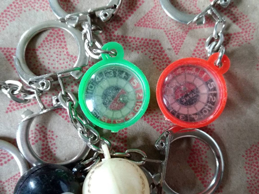 YOUR CHOICE Vintage Charm Key Chain / Keychain / Gumball Machine ...