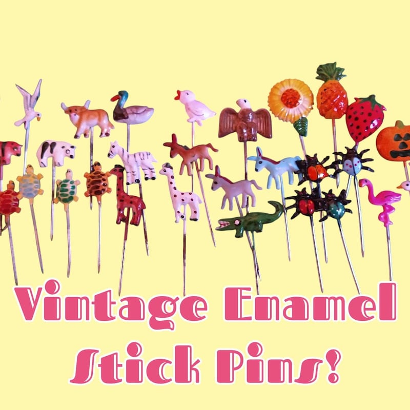 1950s Bird Pins - Etsy