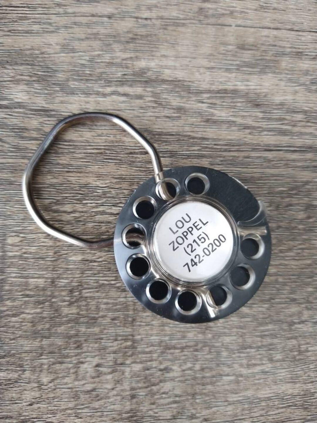 Vintage Rotary Phone Snap Key Chain / New Old Stock / Vintage ...