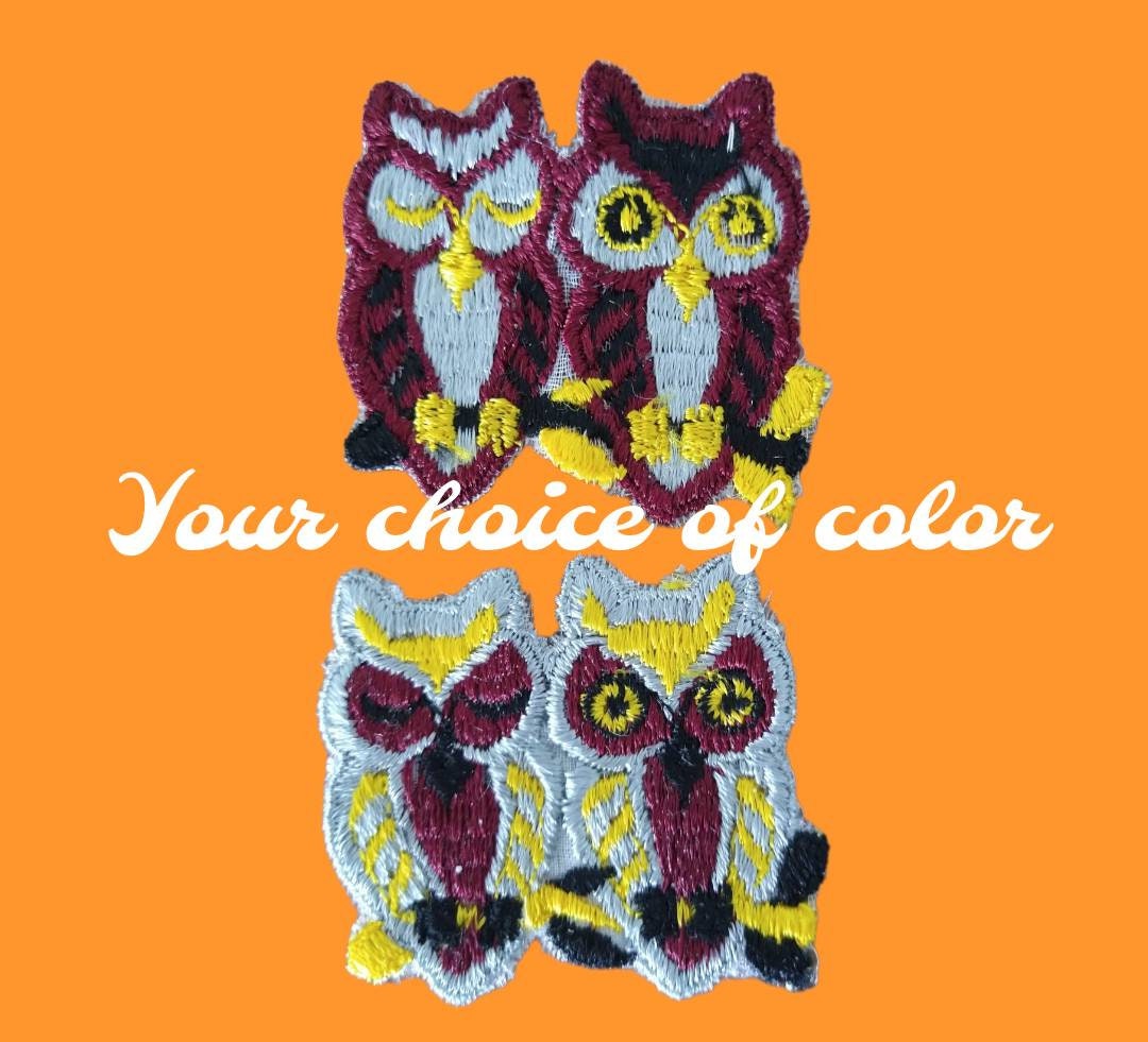 Vintage OWL PALS Embroidered Patch Applique / 1970s / New Old Stock ...