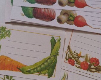 Vintage Current Recipe Cards - Etsy