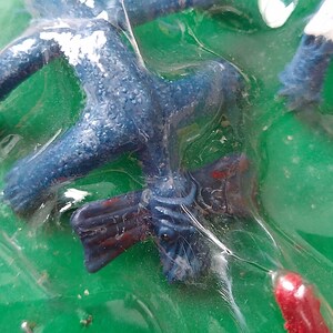 Unopened Package of Posable Rubber Vintage Toys / 4pc Wired ANIMALS ...