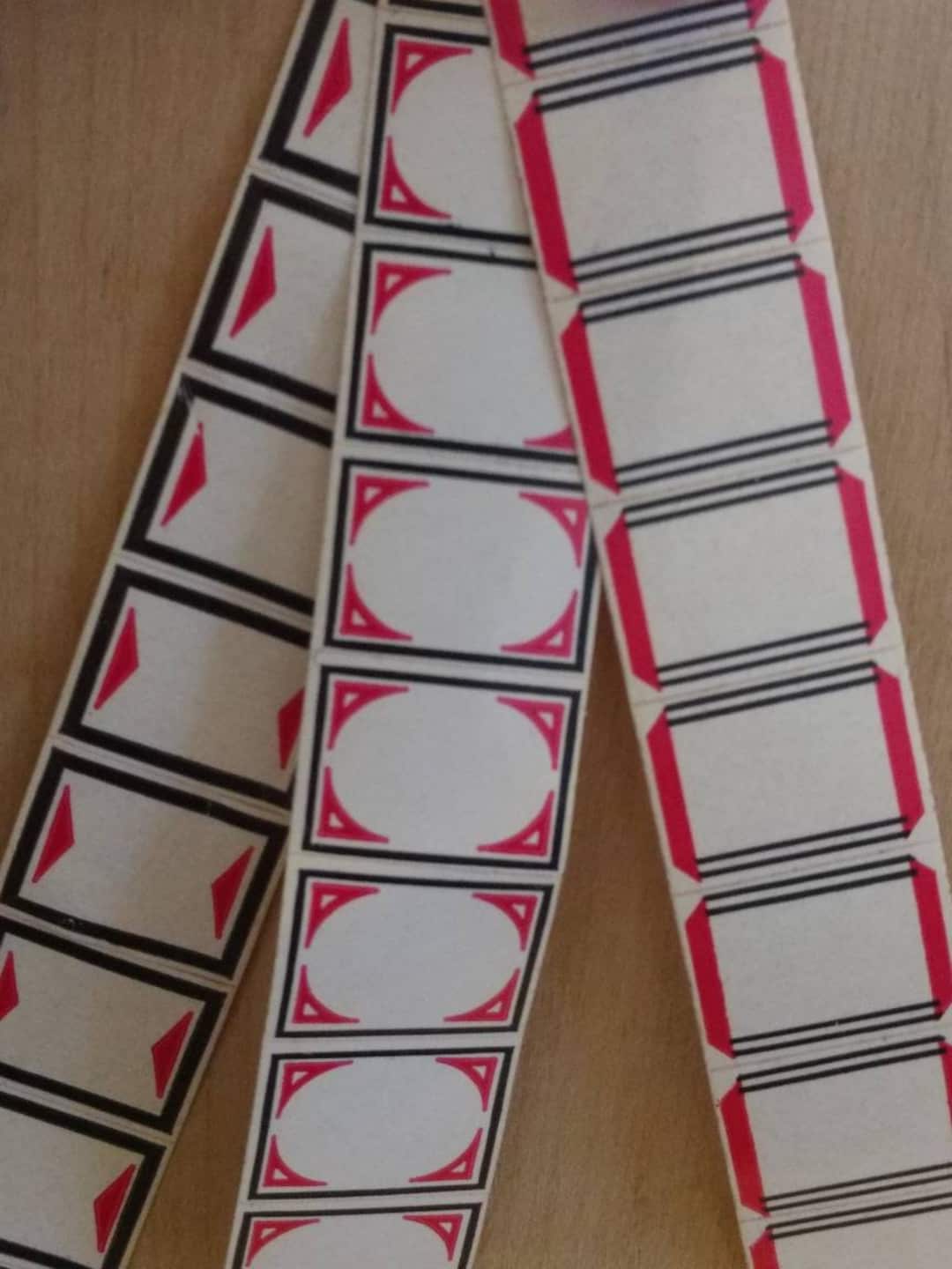 30pc Vintage Small Sticker Label Tags, CHOICE of STYLE or ASSORTMENT ...