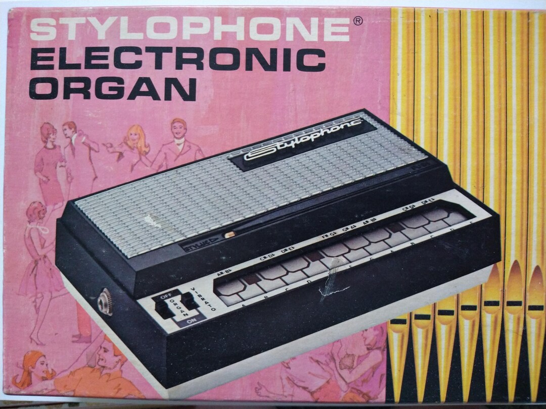 Original Stylophone Vintage Synthesizer / NOT WORKING / Original Box ...