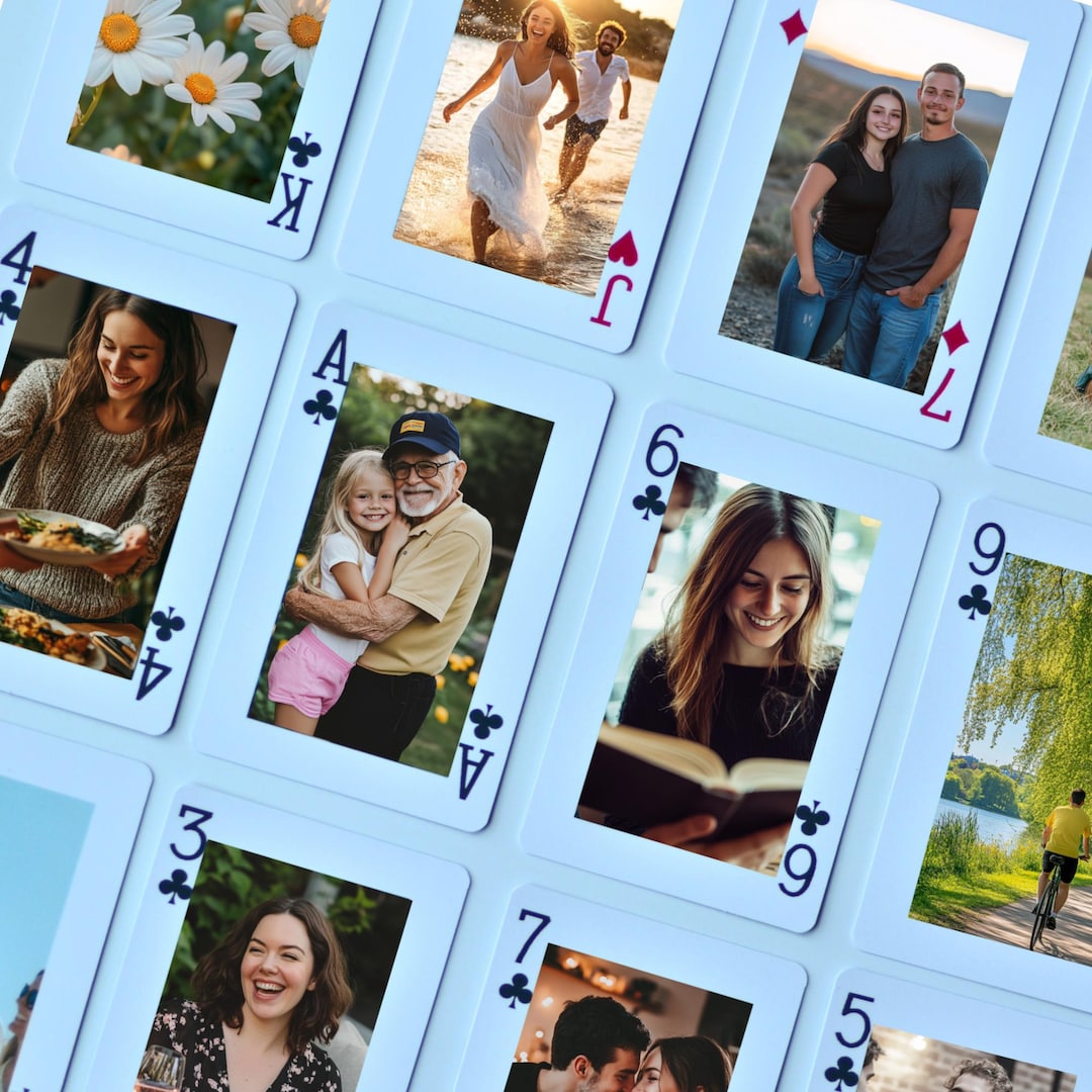 Custom Playing Cards, Personalized Playing Cards With Photos, Custom ...