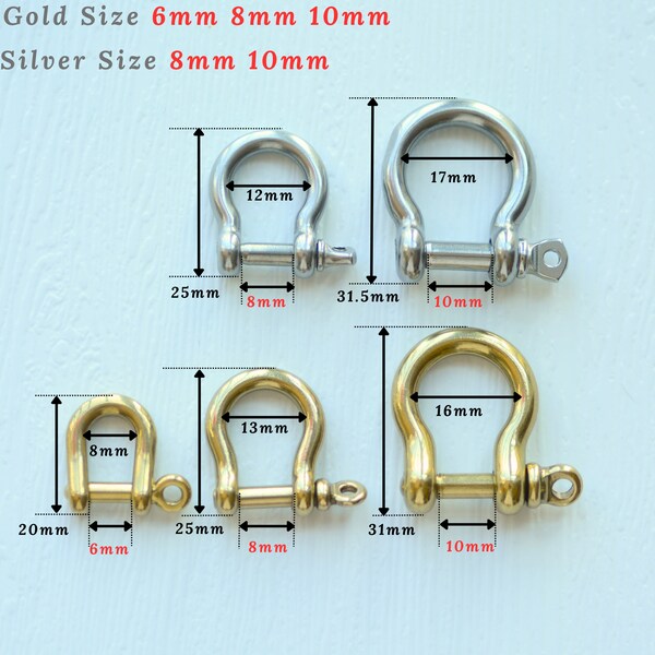 Brass Shackle - Etsy