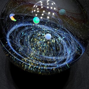 Starry Sky Ball | Space Glass Ball | Universe Galaxy Glass | Cosmos ...