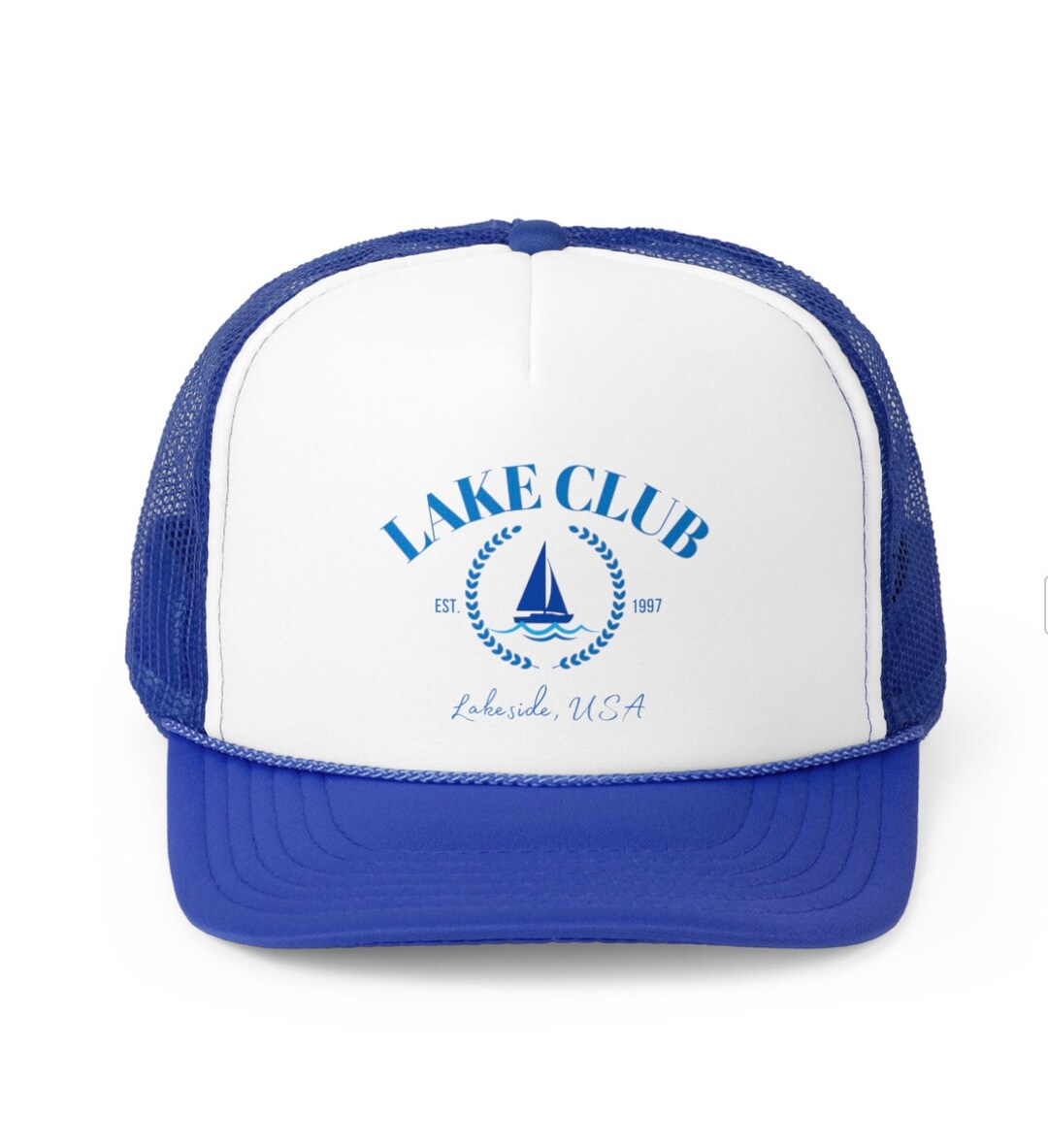 Lake Club Trucker Hat - Etsy