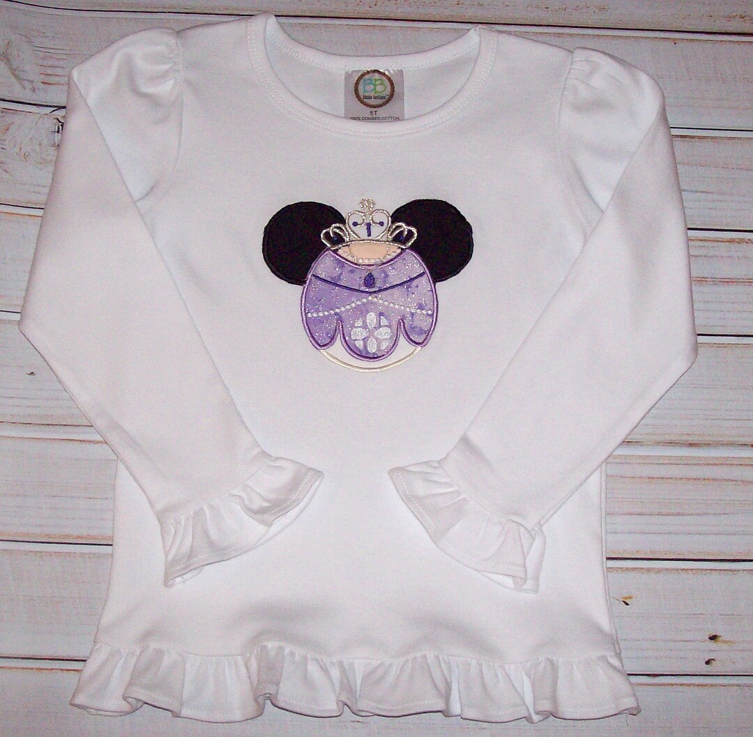 Sample SALE Princess Sofia Minnie Long Sleeve T-shirt Size 5T Ready to ...