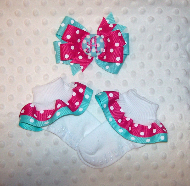 Aqua Polka Dot Horse Cowgirl Applique Monogrammed A-line Dress | Etsy