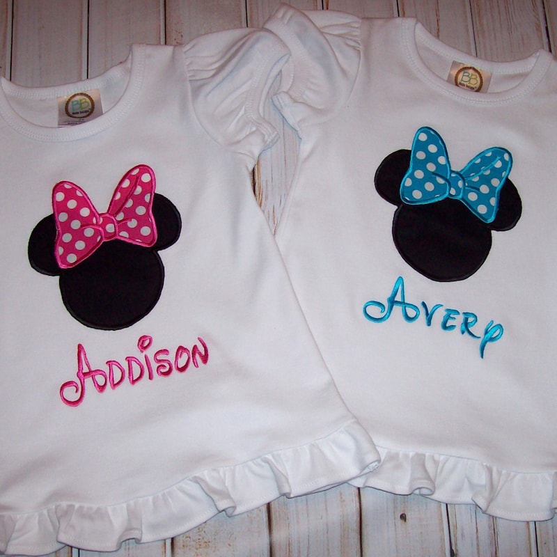 Minnie Monogram - Etsy