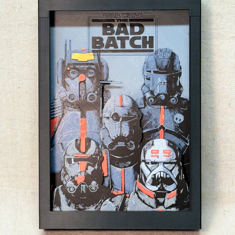 Tech Bad Batch Art - Etsy