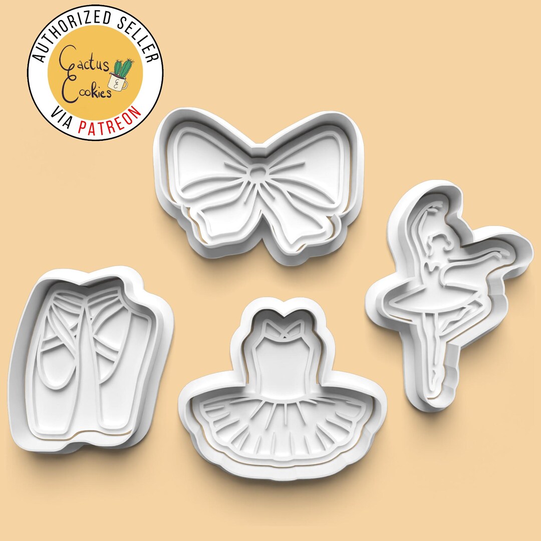 Ballet Cookie Cutter 3d Printed - Etsy