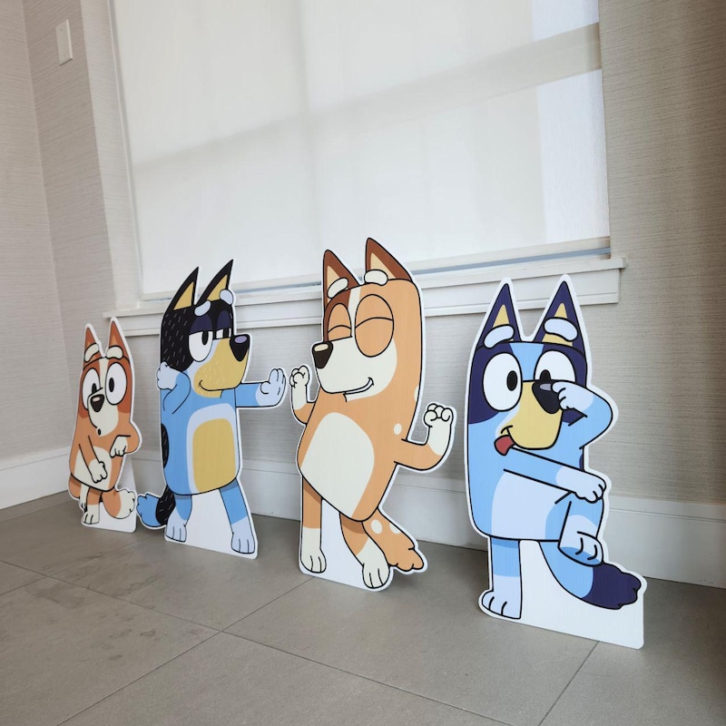 Bluey Cutouts - Etsy