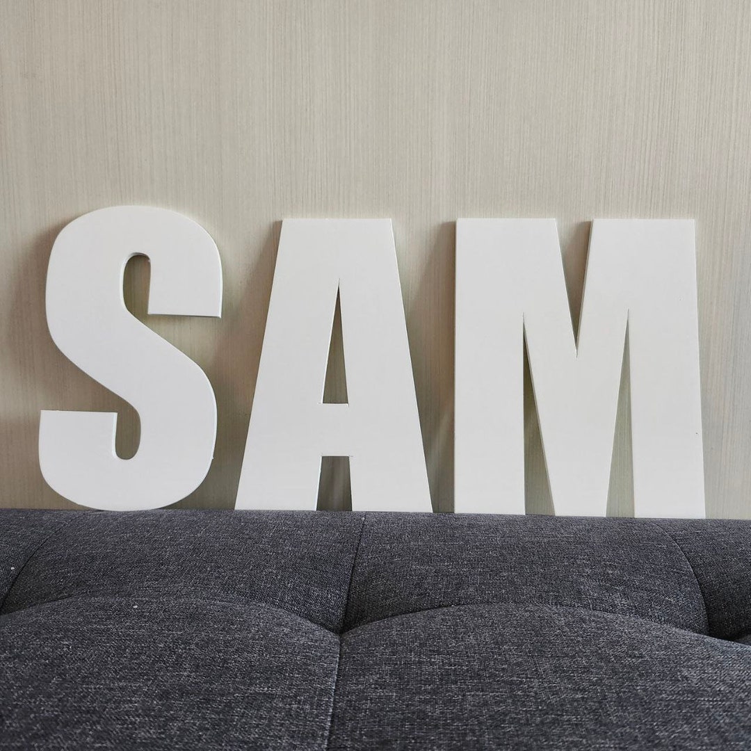 Custom Handmade Letters and Numbers Cutouts Party Decoration Birthday ...