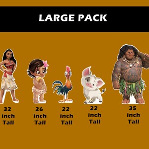 MOANA Birthday Decor Moana Decoration Yard Sign Party Moana Cutouts ...
