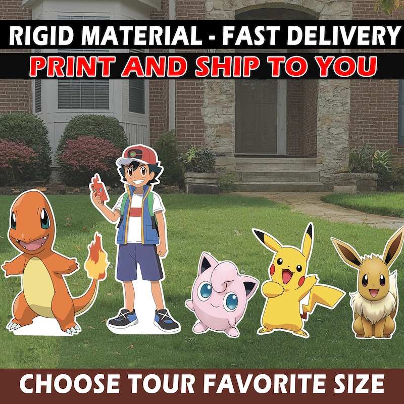 Pokémons Standee - Etsy