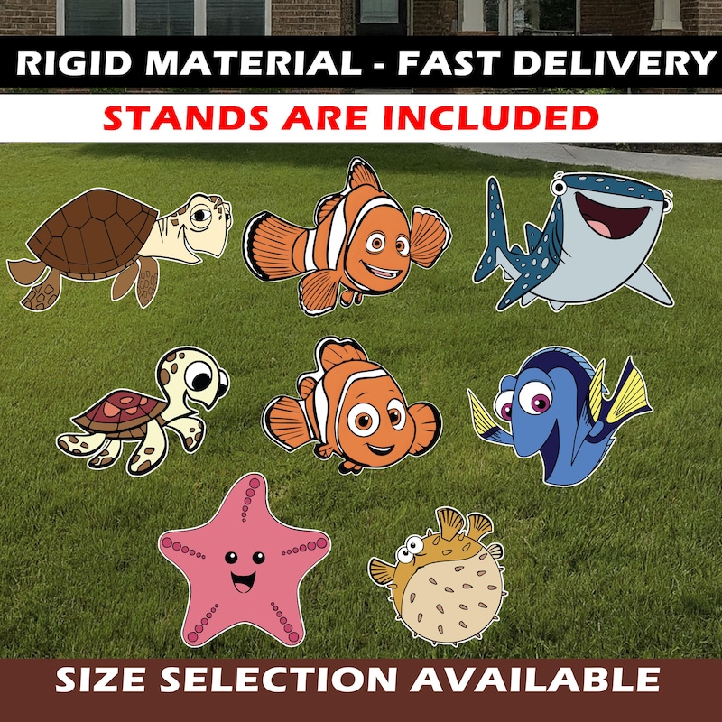Finding Nemo Backdrop Sign - Etsy