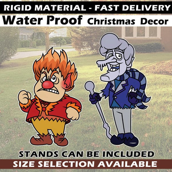 Heat Miser Snow Miser Decorations - Etsy