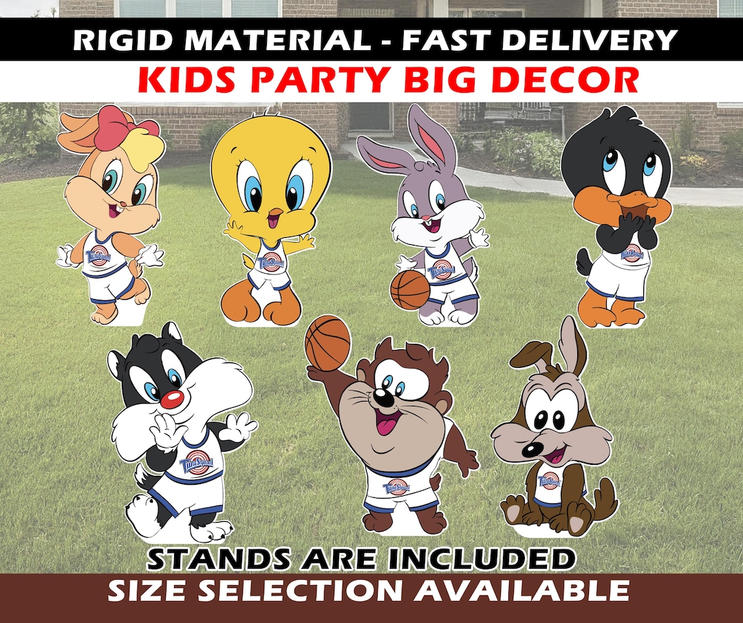 BASKETBALL Party Decor Standee Yard Sign Centerpiece Backdrop Topper ...