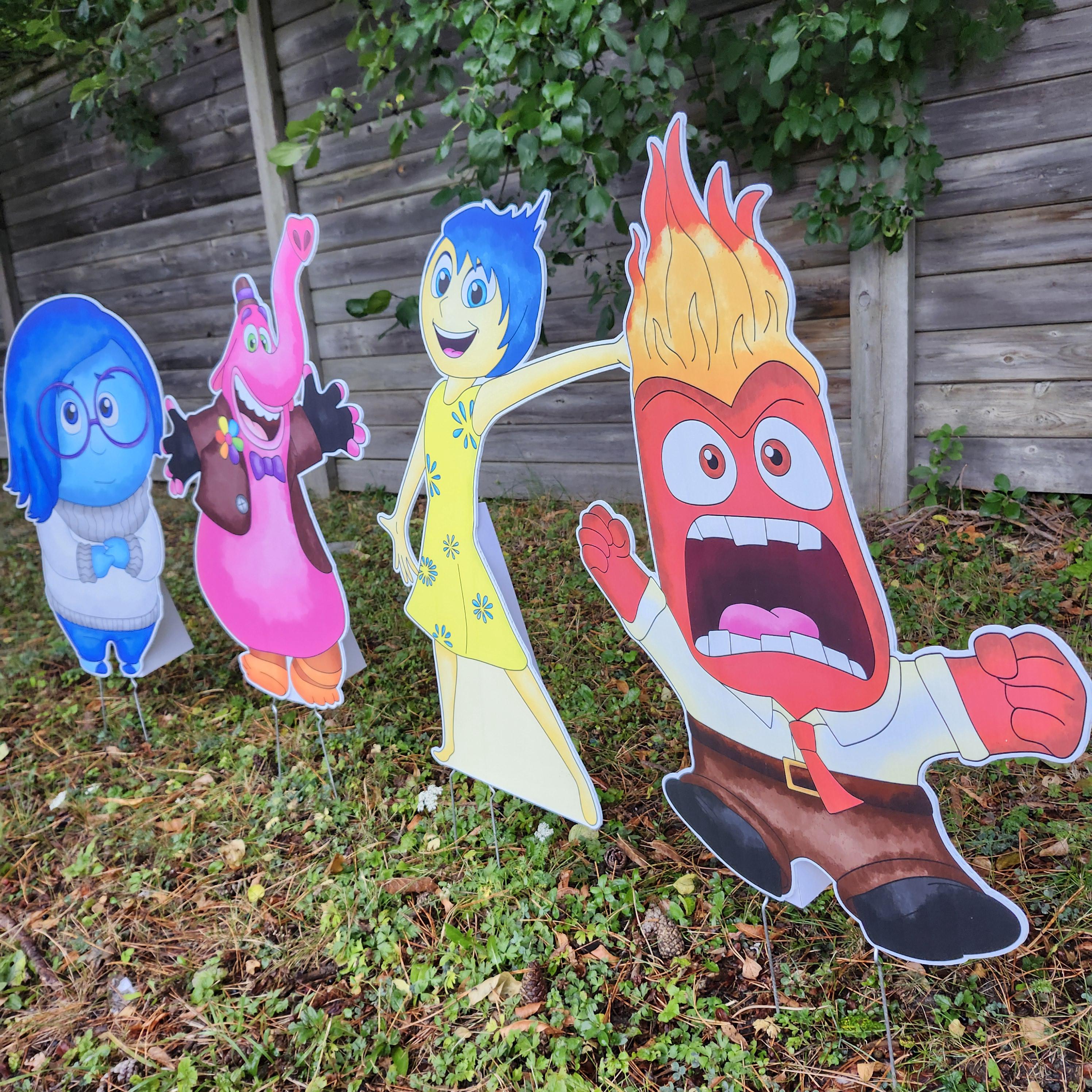 Inside Out Props Inside Out Birthday Decor Inside Out Cutout Standee ...