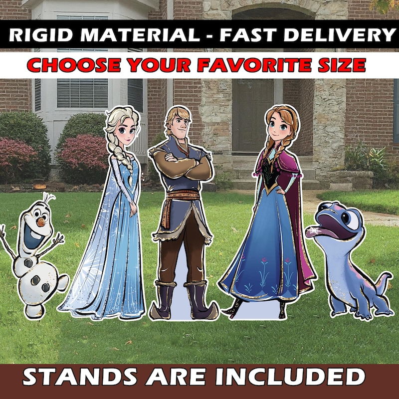 Frozen Backdrop - Etsy