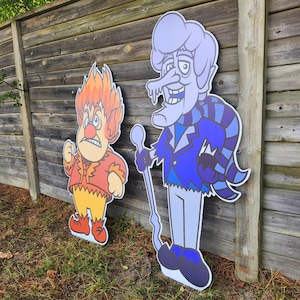 Snow Miser Heat Miser Decor MISER BROTHERS Christmas Decoration Year ...
