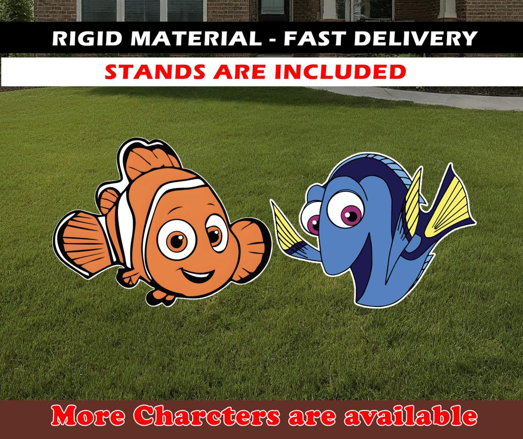 Finding Nemo Birthday Decoration Finding Nemo Cutout Finding Dory ...