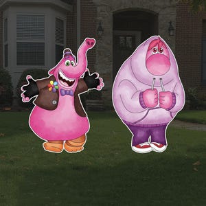 Inside Out Birthday Decor Inside Out Cutout Standee Lawn Yard Sign ...