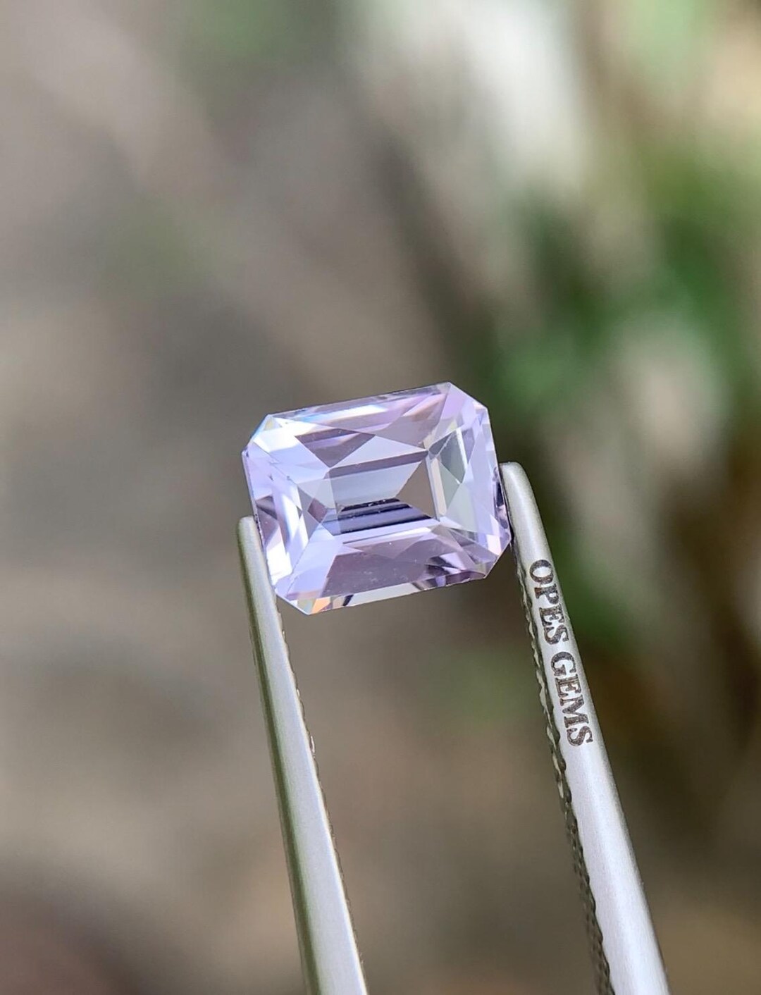 1.63 Carats Natural Light Violet Spinel Octagon Cut, Sri Lanka Origin ...