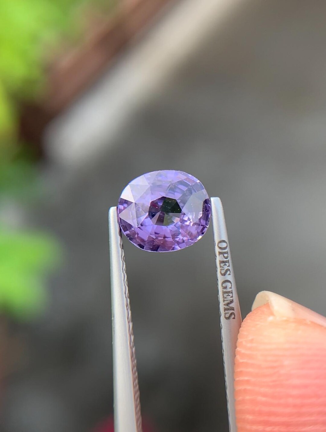 1.01 Carats Natural Violet Spinel, Oval Cut, Tanzania Origin, Loose ...