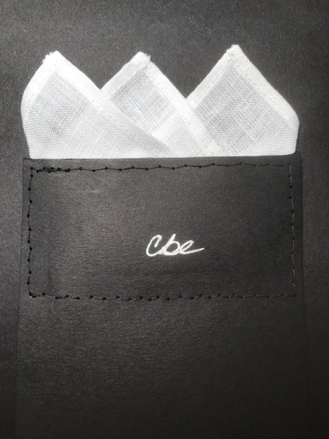 Men's 100% Linen Pre-folded 3-point Pocket Square - More Colors ...