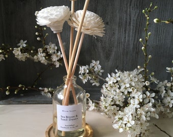 25 Mixed Sola Flower With Reed Diffuser for Home Fragrance - Etsy