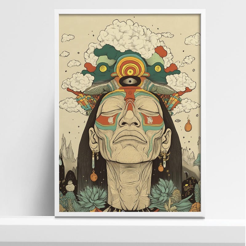 Shaman Poster - Etsy