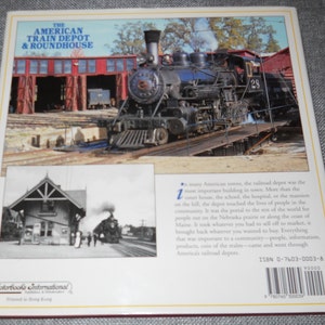 The American Train Depot & Roundhouse - HC Book - Etsy