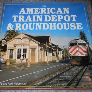 The American Train Depot & Roundhouse - HC Book - Etsy
