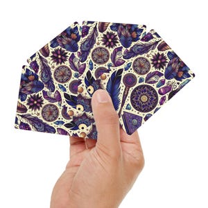 Celestial Boho Playing Cards | Vintage-inspired Deck | Mystical Gifts ...