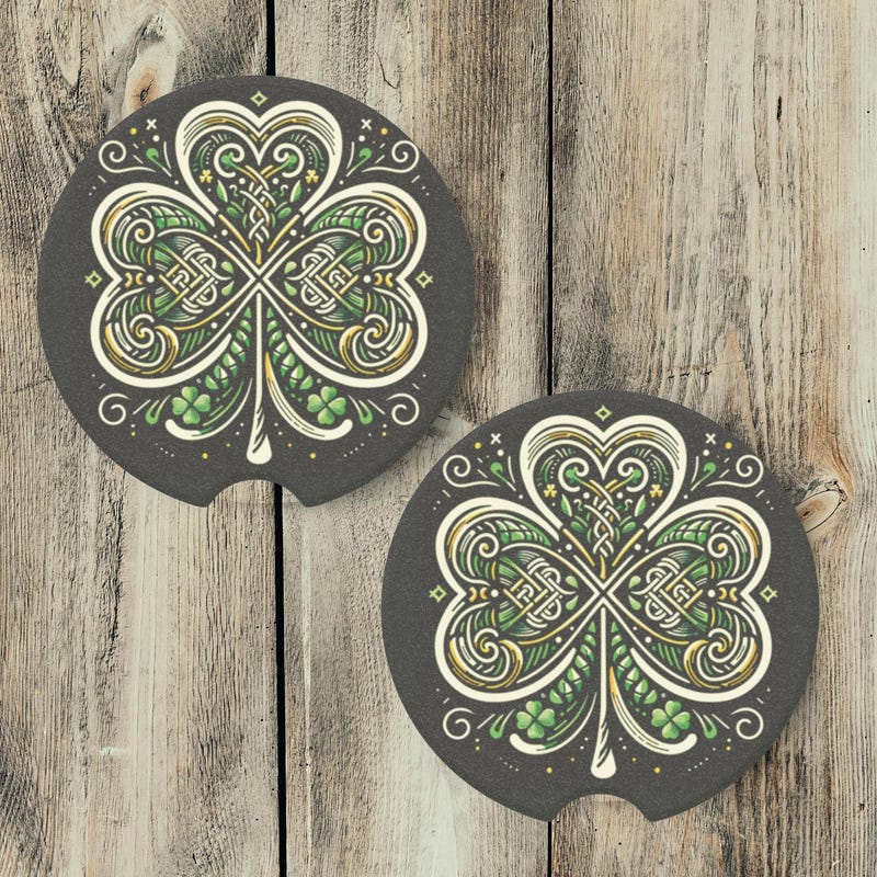 Celtic Knot Coasters - Etsy