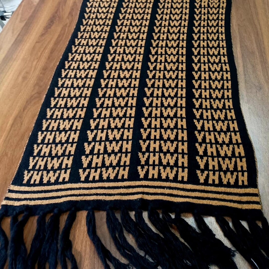 YHWH YAHWEH Large Heavy Scarf WIDE Fall/winter - Etsy