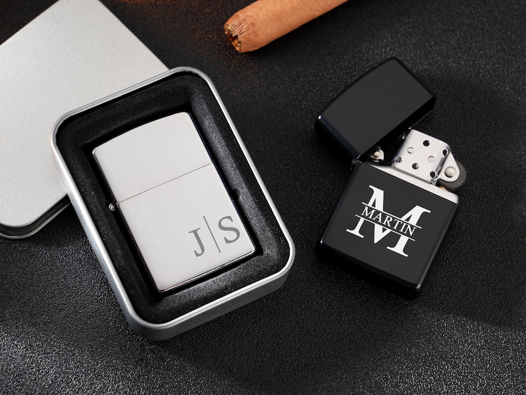 Personalized Lighter With Case,custom Lighter,monogram Lighter,engraved ...