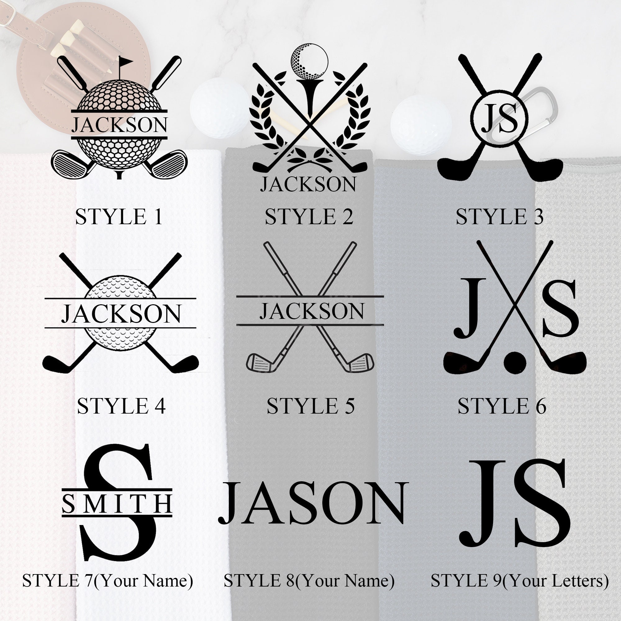 Custom Golf Towel, Embroidered Golf Towel, Personalized Golf Towel ...