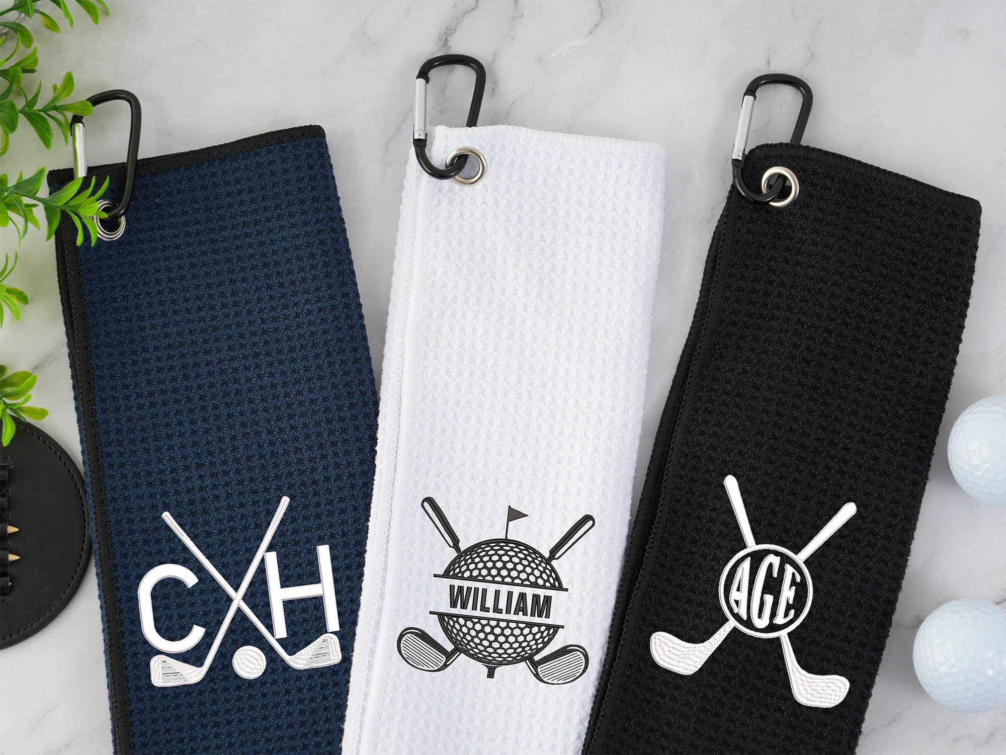 Custom Golf Towel, Embroidered Golf Towel, Personalized Golf Towel ...