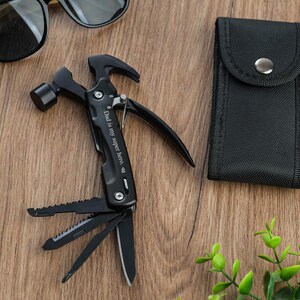 Custom Engraved Multi Tool,personalized 12-in-1 Hammer Multitool,mini ...