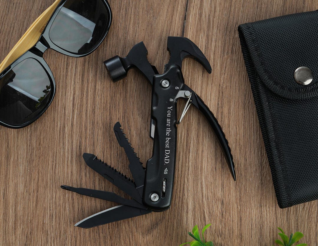 Custom Engraved Multi Tool,personalized 12-in-1 Hammer Multitool,mini ...