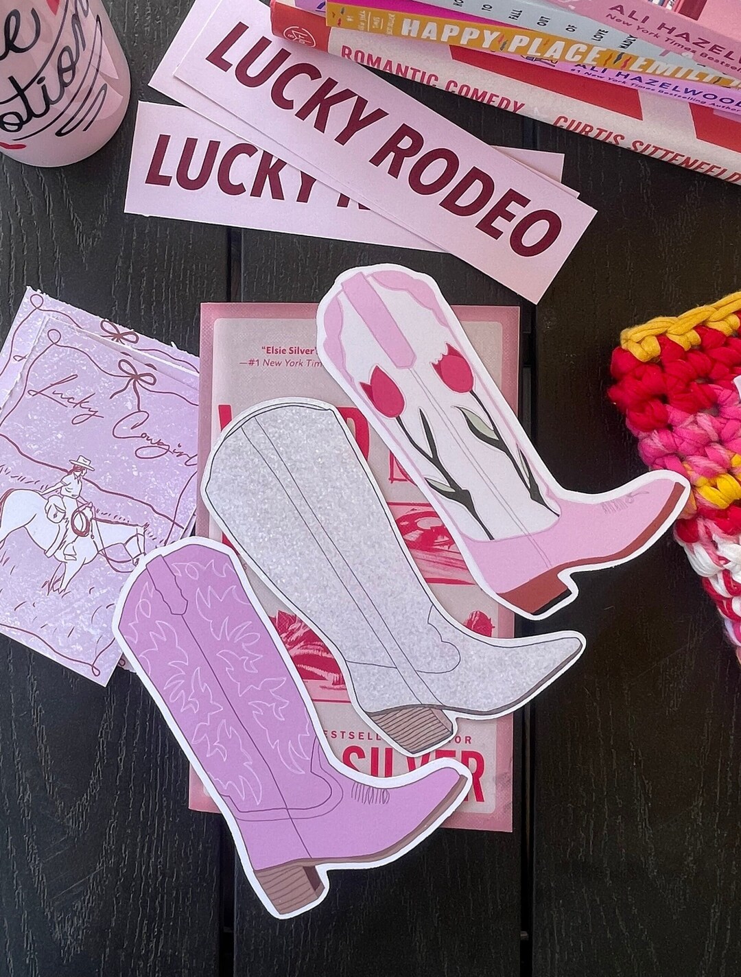 Cowgirl Bookmark Collection | Set of 3 Bookmarks | Cowboy Romance ...