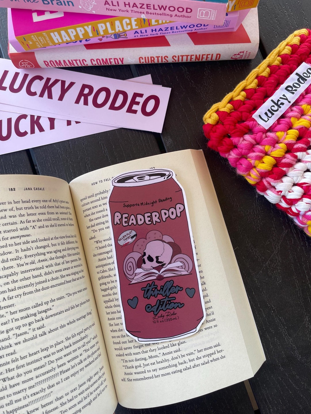 Thriller Readerpop Bookmark | Soda Bookmark | Thriller Bookmark ...